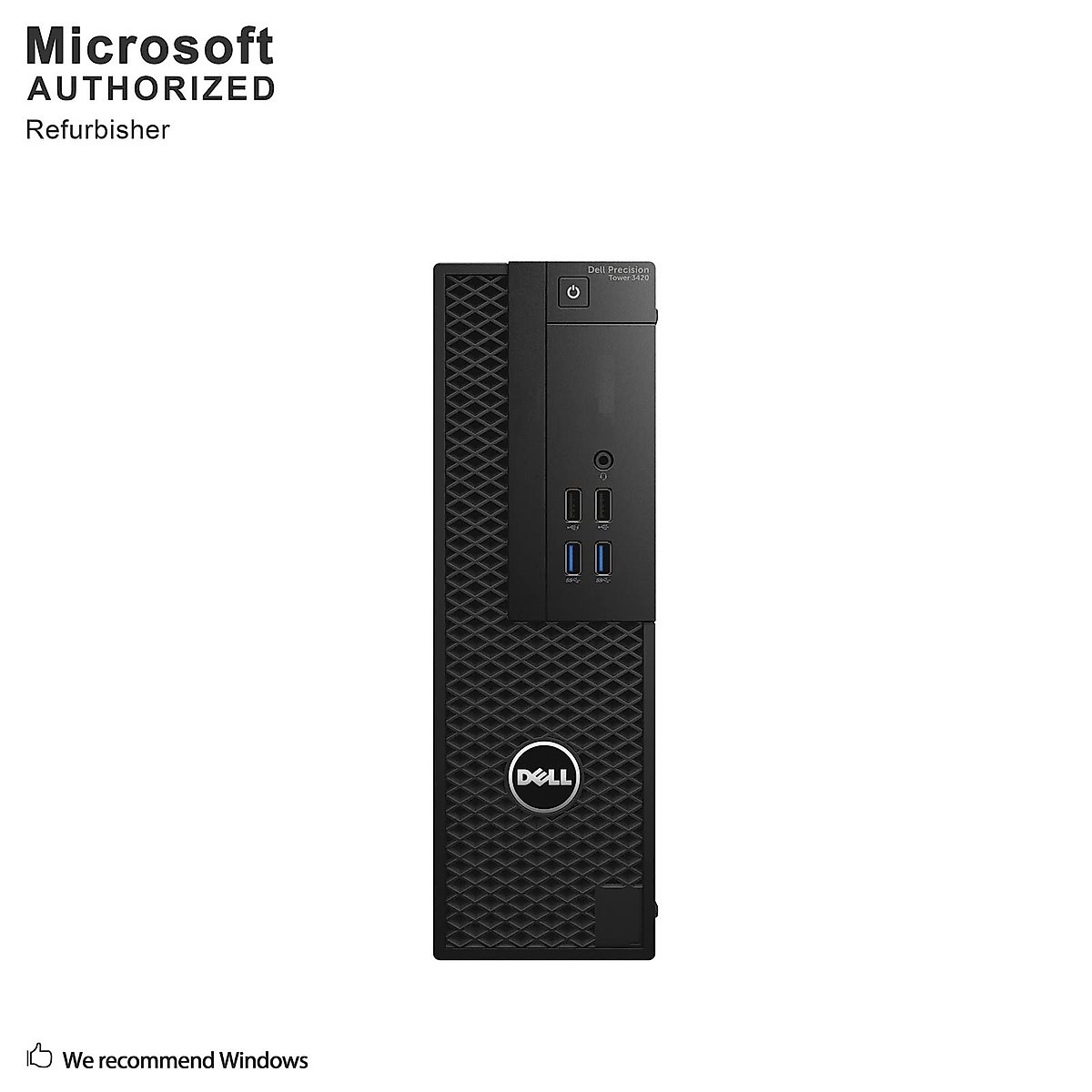 Dell Precision 3420 SFF High Performance Desktop Computer, Intel Quad Core i7-6700 up to 4.0GHz, 16G DDR4, 1T, WiFi, BT, 4K Support, DP, HDMI, Windows 10 Pro 64 English/Spanish/French (Renewed)
