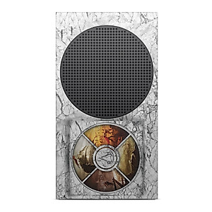 Head Case Designs Officially Licensed Assassin's Creed Logo Brotherhood Graphics Matte Vinyl Sticker Gaming Skin Decal Cover Compatible with Xbox Series S Console and Controller Bundle