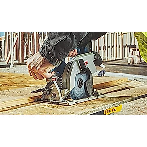 BOSCH GKS18V-22LB25 18V Brushless Blade-Left 6-1/2 In. Circular Saw Kit with (2) CORE18V 4 Ah Advanced Power Batteries