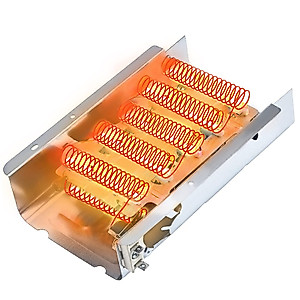 279838 W10724237 Dryer Heating Element Assembly by Beaquicy - Replacement for Whirlpool Ken-more Dryer - 4531017 Dryer Heating Element - Replaces 3398064 3403585 8565582