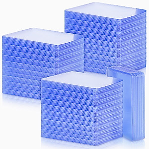 Card Sleeves Baseball Card Protectors Hard Plastic Top Loads for Cards 3 x 4 Inch Baseball Card Sleeves Trading Card Sleeves PVC Holder for Sports Baseball Football Game Cards (36 Pieces)