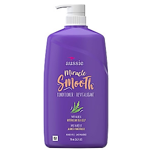 Aussie Miracle Smooth With Aloe & Sea Kelp, Paraben Free Conditioner, 26.2 Fl Oz, 26.2 Oz