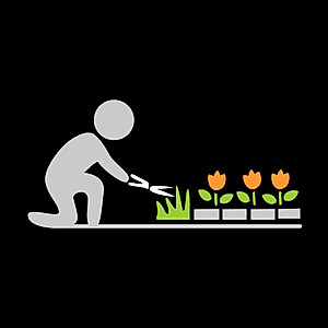 Fiskars 92146964J Garden, Shear Ease 360 Degree Swivel Grass Trimmer, Black