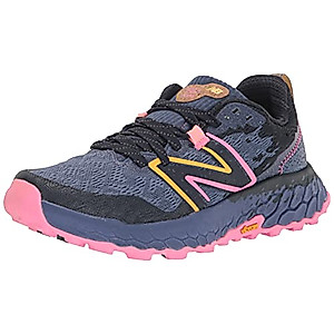 New Balance Women's Fresh Foam X Hierro V7 Trail Running Shoe, Night Sky/Vibrant Pink/Black, 8.5 Wide