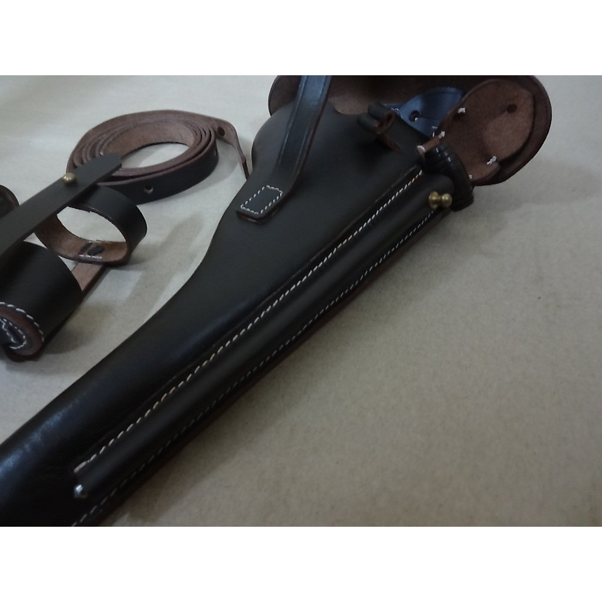 Luger P08 Artillery Cleaning Rod Tool with Wood Handle - Reproduction