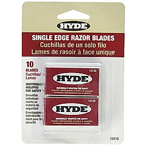 Hyde Tools 13110 10PK SGL Edge Blades