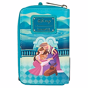 Loungefly Disney Tangled Princess Castle Zip Around Wallet