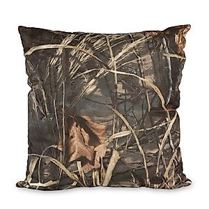 VISI-ONE Filled Realtree Pillow, 18" x 18" Inches, Camouflage