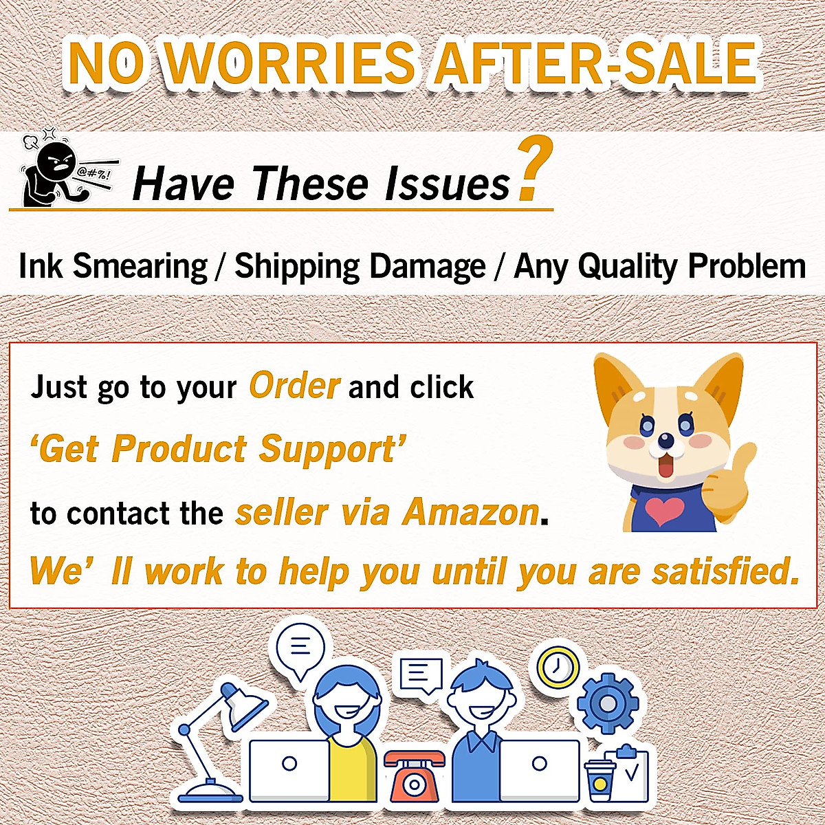 Koala Printable Glossy Sticker Label Paper 120 Sheets 8.5x11 Inches Full Sheet for Inkjet Printer