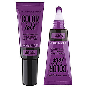 Maybelline Lip Studio Color Jolt Intense Lip Paint, Violet Rebel, 0.21 fl. oz.