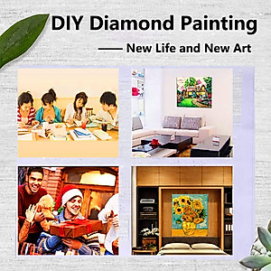 VAIIEYO Diamond Art Kits for Adults Angel Baby, Diamond Painting Cloud, Full Drill Round Rhinestone Craft Canvas for Home Wall Decor Gift 12x16 inch