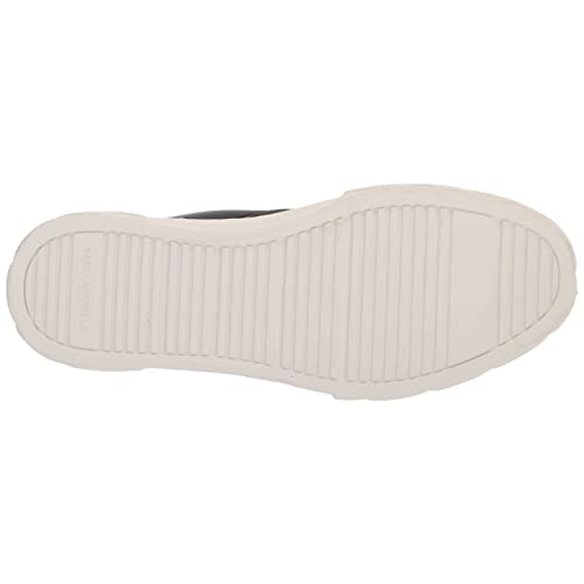 Karl Lagerfeld Paris Men's Recycled Leather Double Back Zip Hi Top Sneaker with Side Logo Patch, Black, 9.5