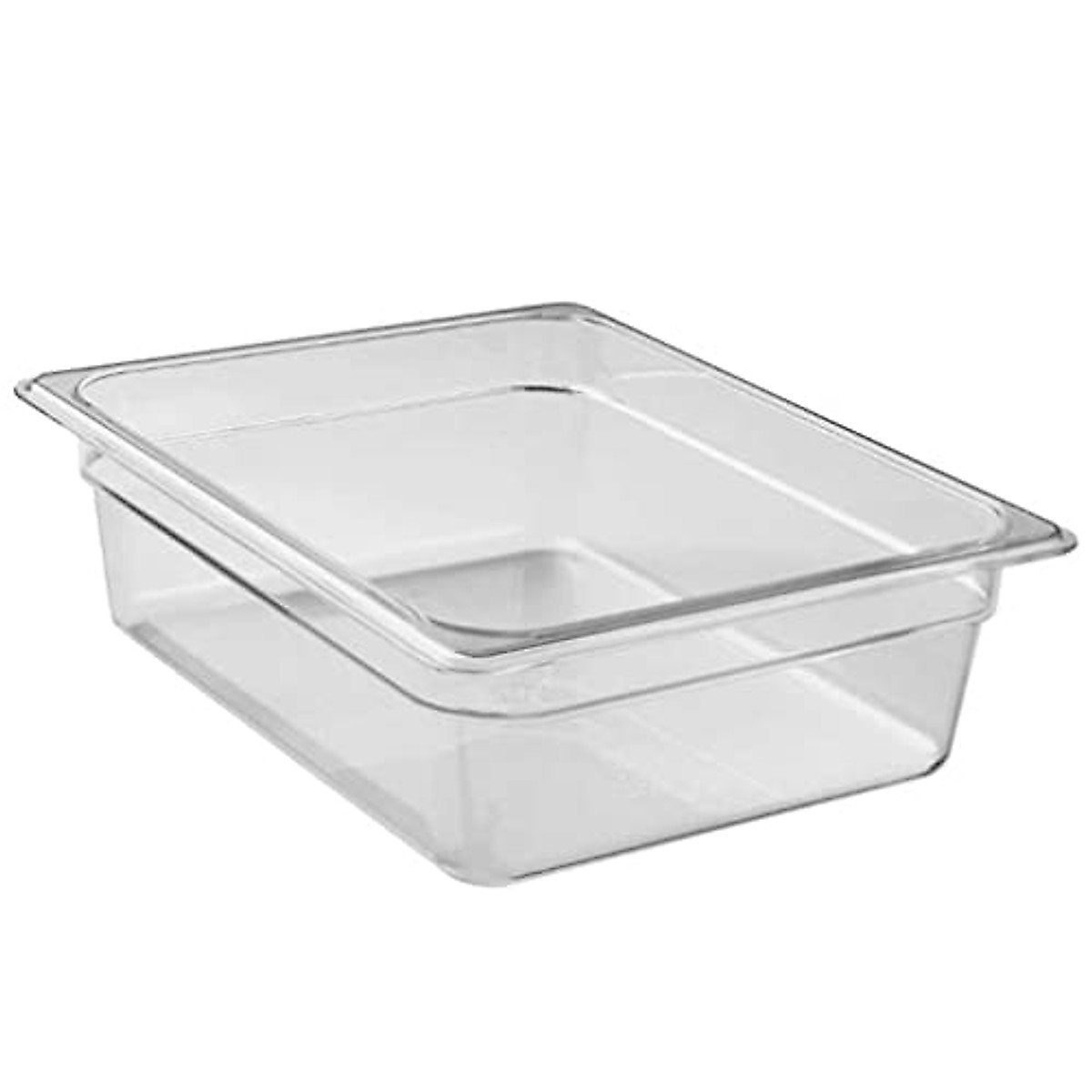 Cambro Clear Camwear Half Size Food Pan, 4" H