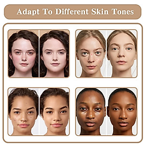 HOSAILY 12 Colors Cream Concealer Foundation Palette, Long-Wearing Smudge Proof Blendable Full Coverage Cream Contour Blush Highlighter Color Correcting Concealer Foundation Palette Makeup