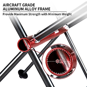 Naturehike Folding Camping Chair, Lightweight High Back Portable Compact Chair, Large Heavy Duty 330lbs for Adults, Hiking Camp Backpacking Beach Picnic Fishing with Storage Bag, Black