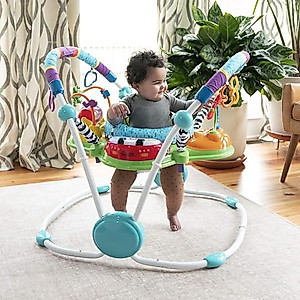 Baby Einstein Neighborhood Friends Activity Jumper with Lights and Music, 6 Months+, Max weight 25lbs., Unisex