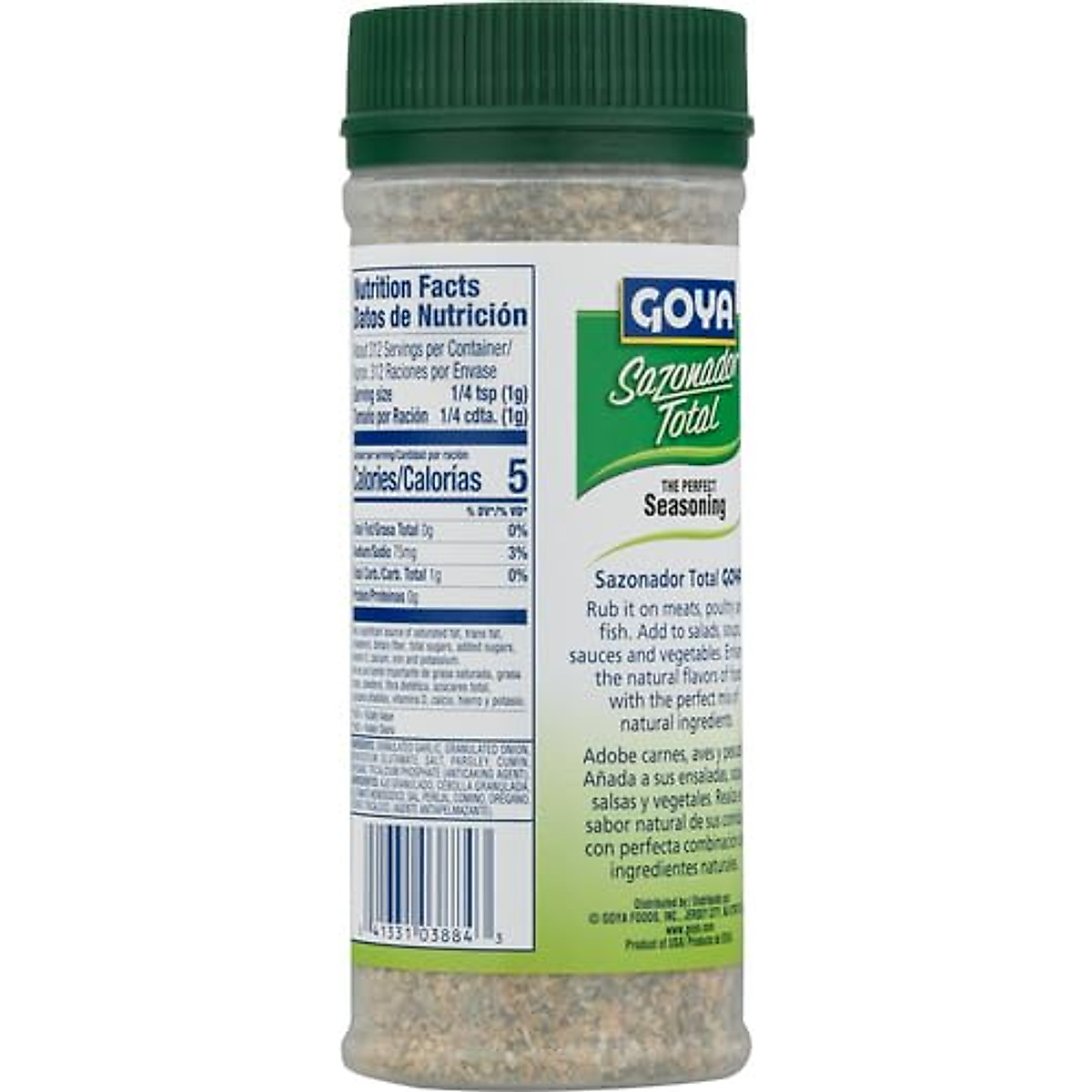 Goya Sazonador Total - Complete All Purpose Seasoning, 11 Ounce