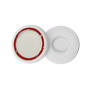 EP Earpads Replacement Protein Leather Memory Foam Ear Cushion Cover Compatible with Beats Ep Wired On-Ear Headphones (White)