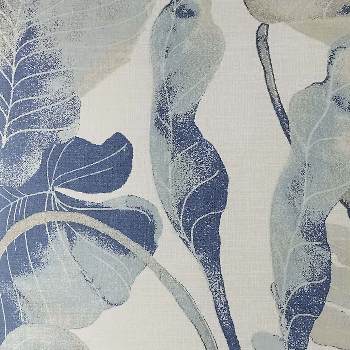 Tommy Bahama - Queen Duvet Cover Set, Soft Cotton Bedding with Matching Shams, Tropical Home Decor with Solid Reverse (Raw Coast Blue, Queen)