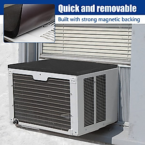 Wintcomfort Air Conditioner Drip Cushion, Stop Dropping Noise AC Rain Cover with Magnetic Backing