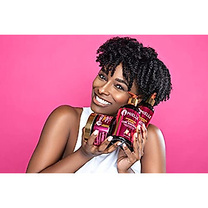 Mielle Organics Pomegranate & Honey Leave-In Conditioner + Honey Curl Smoothie Bundle