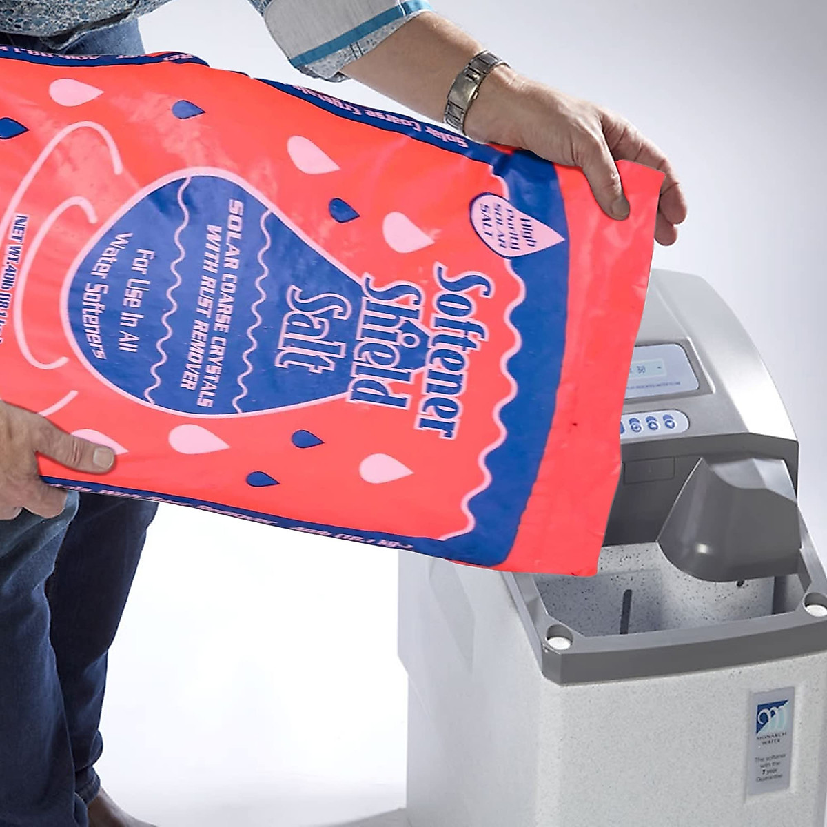 Softener Shield Salt w/ Rust Remover for Water Softeners