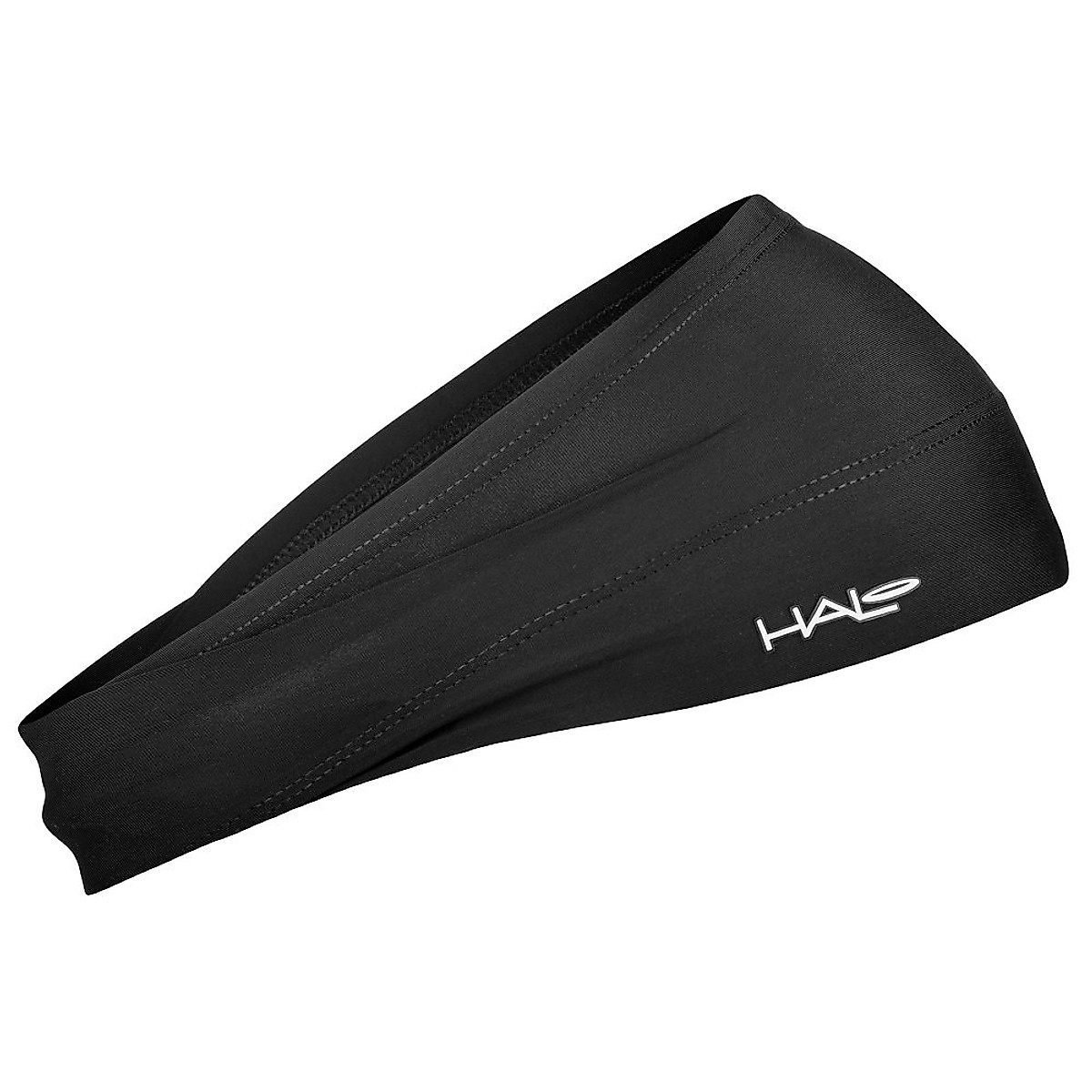 Halo Headband Bandit - Wide Pullover Sweatband for Both Men and Women, Black