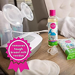 Dapple Breast Pump Soap Baby, 8 Fl Oz Bottle, Fragrance Free, Plant Based & Hypoallergenic Liquid Soap - Easy Rinse Formula Removes Milk Residue & Leaves No Taste