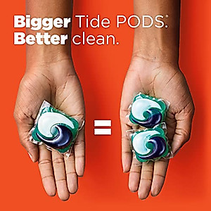 Tide Ultra OXI Power PODS with Odor Eliminators Laundry Detergent Pacs, 45 Count + Downy Rinse & Refresh, Cool Cotton, 48 Fl Oz