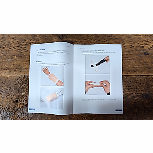 Anatomy Lab Venipuncture Practice Kit with Wearable Simulation Arm Pad Model IV + Supplemental Injection Skill Supplies Kit Clinical Nursing Training, 65 Piece Bundle