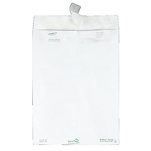 Quality Park Survivor R1460 Tyvek Mailer, 9 x 12, White (Box of 100)