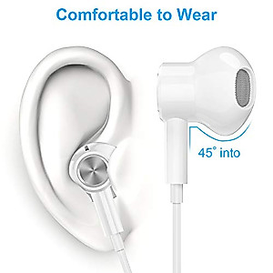 TITACUTE USB C Headphones for Galaxy S20 FE S23 Ultra Noise Cancelling Type C Earphone Magnetic Wired in Ear Headphone with Mic Stereo Earbuds for Samsung S21 S22 A53 Z Flip Pixel 6 7 6a OnePlus 11