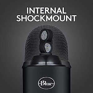 Logitech Blue Yeti Game Streaming Kit with Yeti USB Gaming, Podcast Microphone, Blue VO!CE Software, Custom Blue Pop Filter, PC/Mac/PS4/PS5