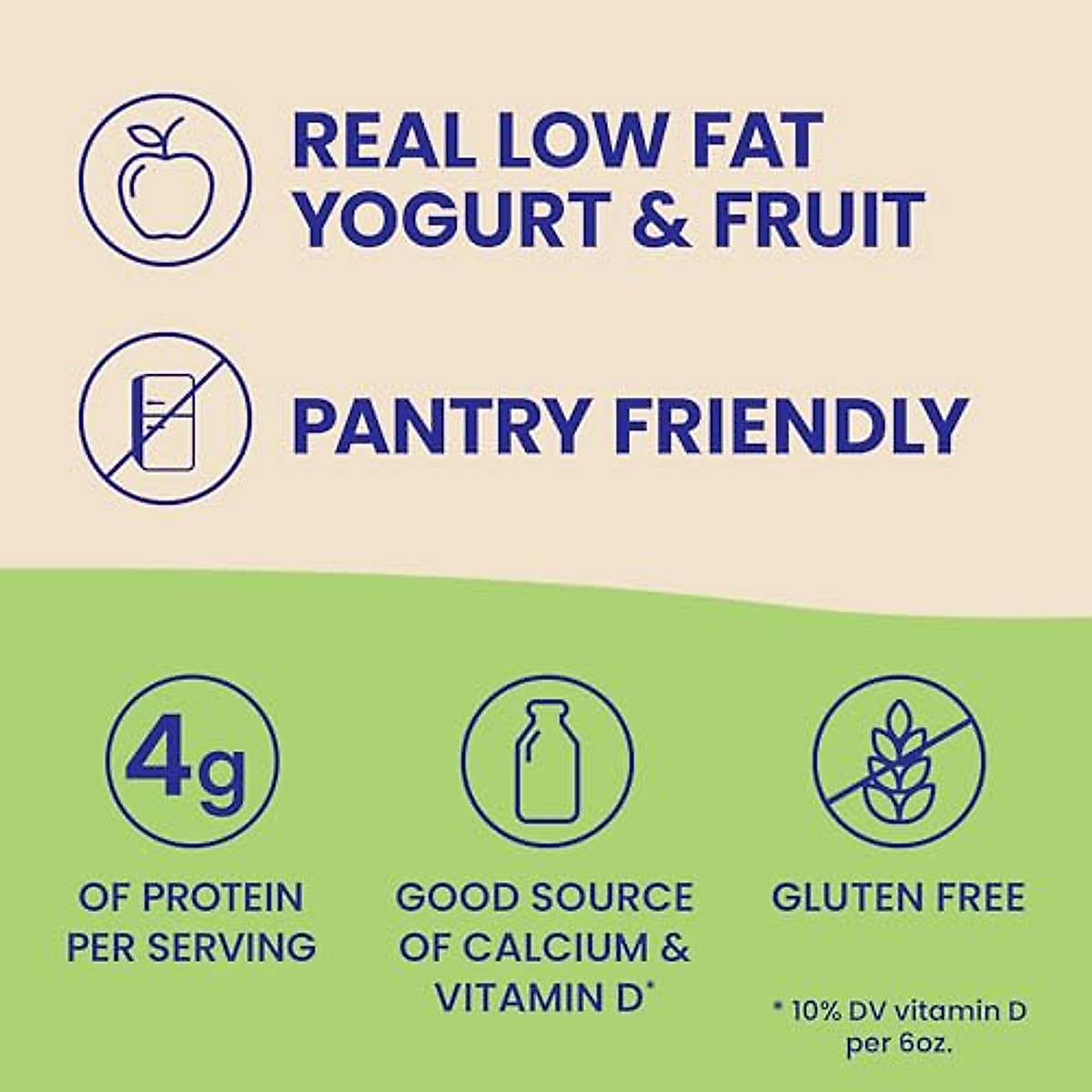 GoGo squeeZ yogurtZ Variety Pack, Berry, Blueberry, 3 oz. (10 Pouches) - Kids Snacks Made from Real Yogurt & Fruit - Pantry Friendly Snack, No Fridge Needed - No Preservatives - Kosher Certified - Gluten Free Snacks for Kids