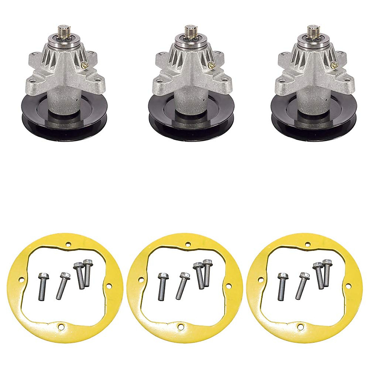 Stevens Lake Parts One New Spindle Set w/Repair Rings. Fits MTD, Fits Toro GT2100, GT2200 and LX500 Models Interchangeable with 618-04126, 618-04126A, 918-014126, 918-04125