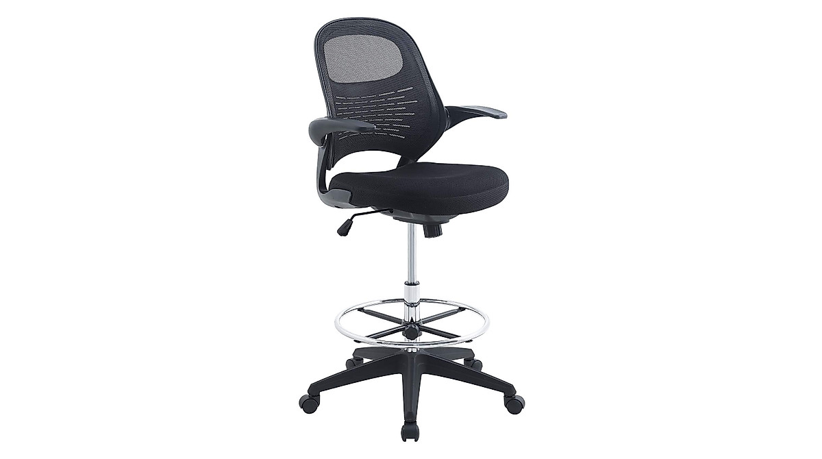 Modway Advance Drafting Stool - Ergonomic & Stylish