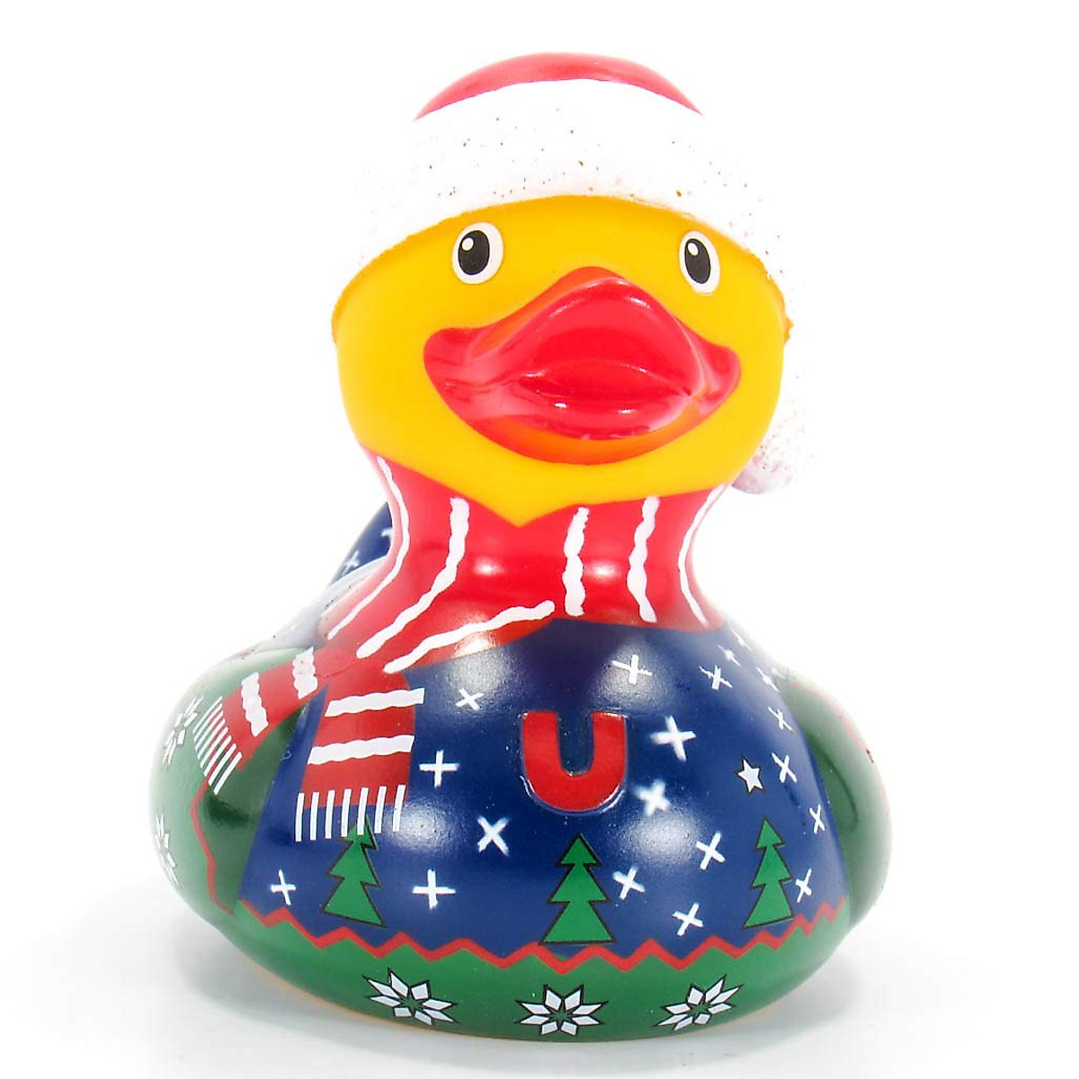 Christmas Jumper (Bad Holiday Sweater) by Bud Duck | Bath Toy, Collectable, Elegant Packaging | Child Safe