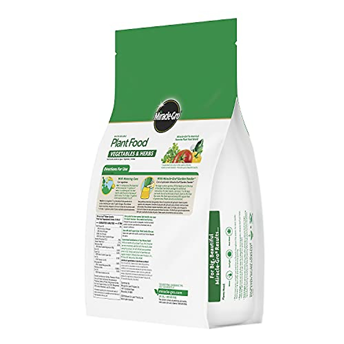 Miracle-Gro Water Soluble Plant Food Vegetables & Herbs 2 lb