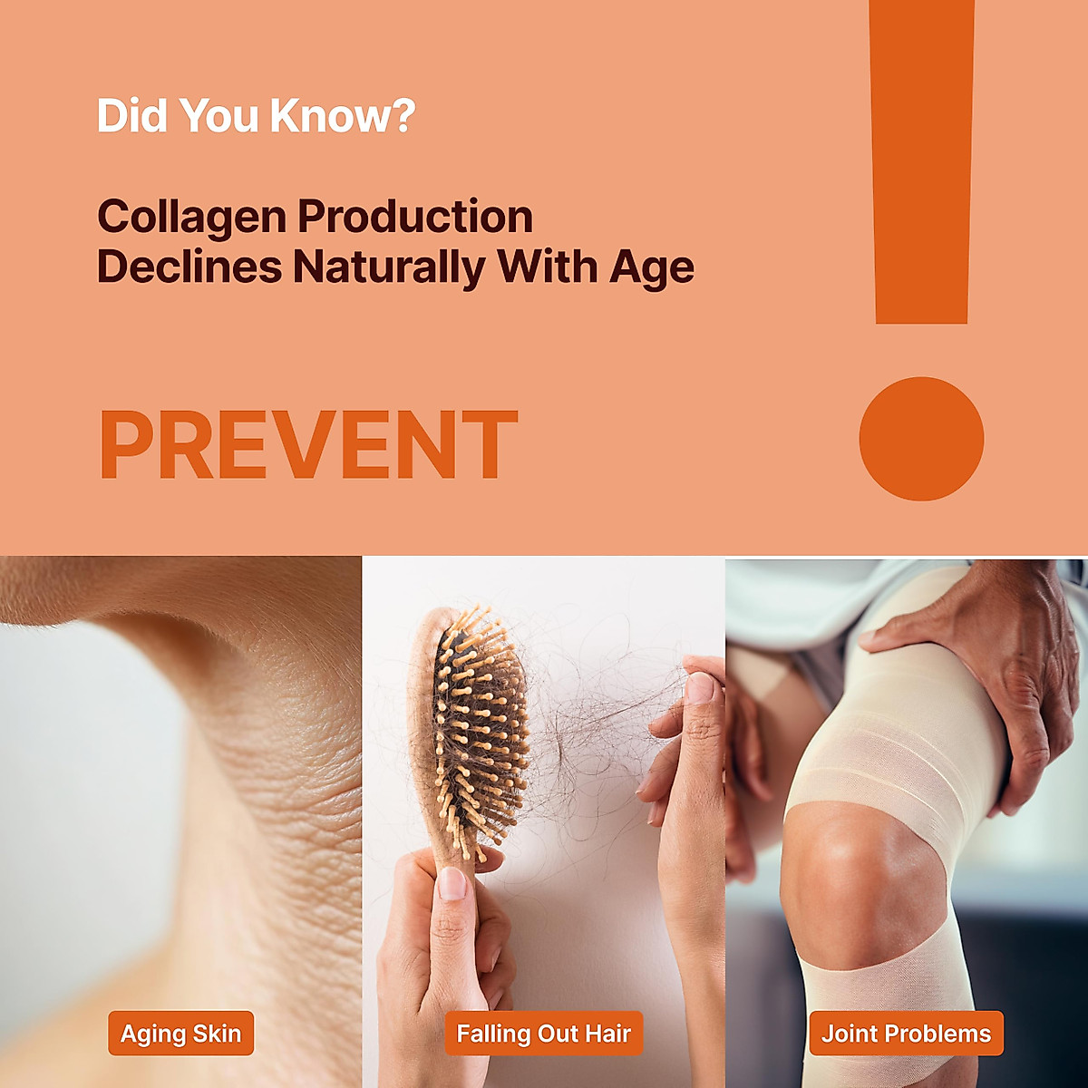 Sugar-Free Marine Collagen Gummies (90 Collagen Chews) Potent 500mg Collagen Gummy for Hair Growth, Healthier Skin & Nails, Pore Reducer & Elasticity Hydrolyzed, Gluten Free, Non-GMO, Orange Flavor