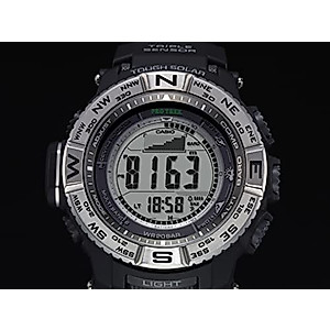 Casio Men's Pro Trek PRW-3500-1CR Solar Powered Atomic Resin Digital Watch