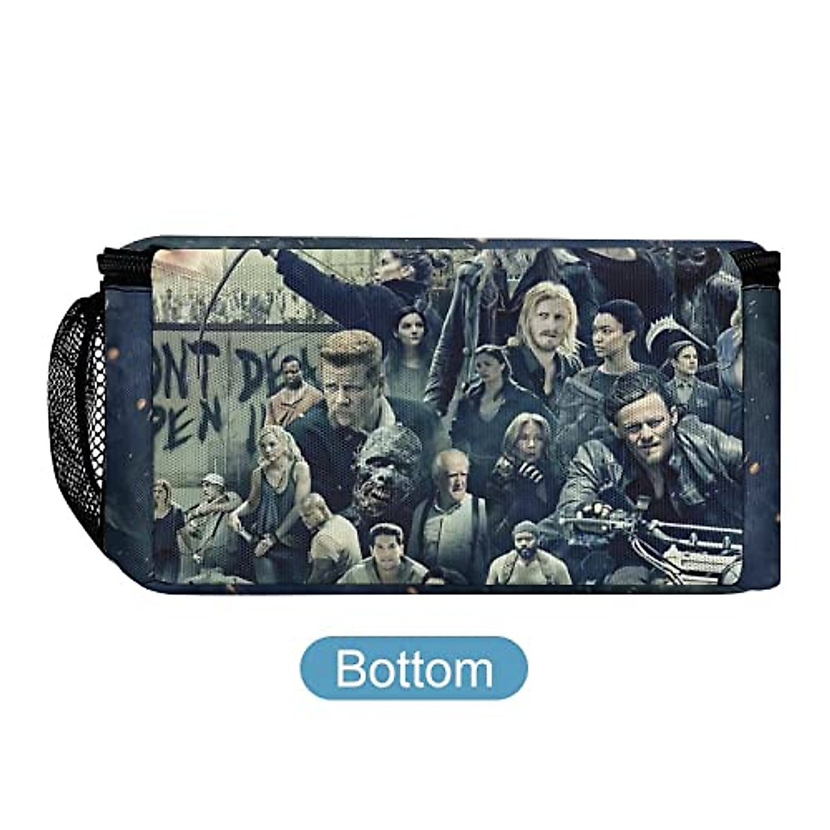 Leakproof Portable Insulation Lunch Tote The Apocalyptic Walking Horror Drama Dead Lunch Bag Gourmet Cooler Pouch Warm Pouch for Parties Lunch Box Storage Organizer