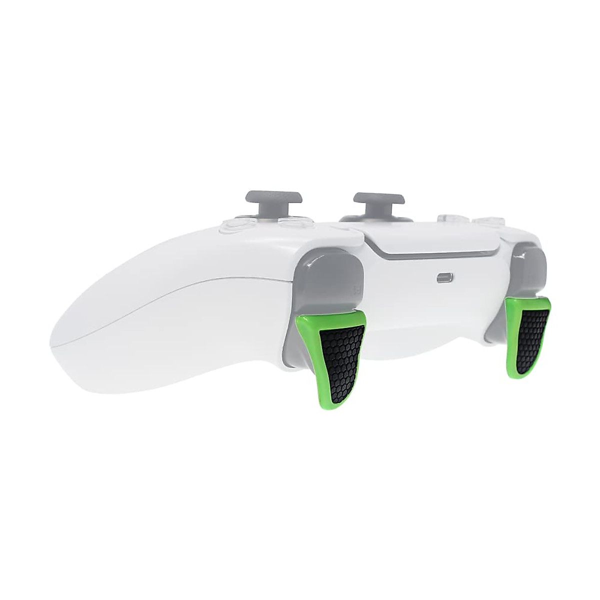 1 Pair Gamepad L2 R2 Trigger Extender Pad for Playstation 5 Controller Anti-Slip Replacement Accessories Parts for PS5 (Color 8- Black + Blue)