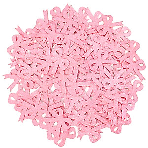200pcs Bow Confetti, 1.6x1.4in Pink Bow Bachelor Party Confetti Glitter Table Confetti for Tying the Knot Bachelorette Birthday Engagement Wedding Party Decoration Bridal Shower Supplies
