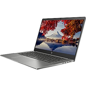 2022 HP 14" FHD IPS Touchscreen Chromebook, Intel Quad-Core 11th Gen i5 Up to 4.10 GHz, 8GB Ram, 256GB SSD, Fingerprint Reader, Backlit Keyboard, 6th Gen WiFi, Chrome OS (Dale Gray) (Renewed)