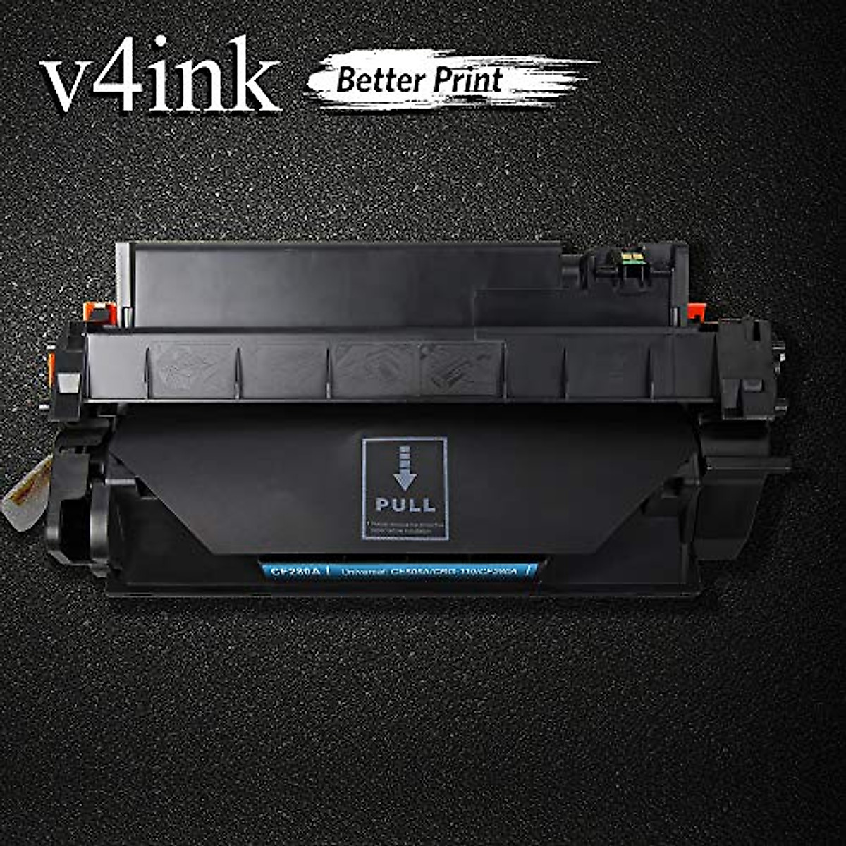 v4ink 3PK Compatible Toner Cartridge Replacement for HP 80A CF280A Toner Cartridge Black Ink for HP Pro 400 M401N M401DN M401DNE M401DW HP MFP M425DN M425DW Printer