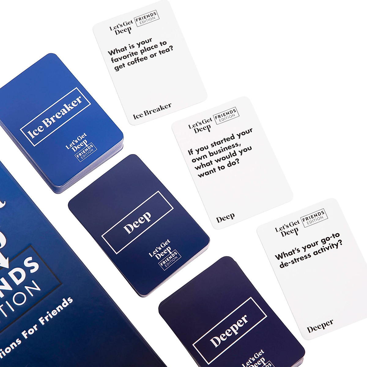 WHAT DO YOU MEME? Let's Get Deep: Friends Edition – Game Night Conversation Starter Cards for Friends