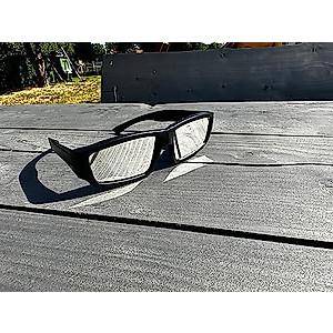 Premium Plastic Eclipse Viewing Glasses - ISO 12312-2 Compliant, AAS Recognized For Safe Sun Viewing of April 8, 2024 Total Solar Eclipse in USA