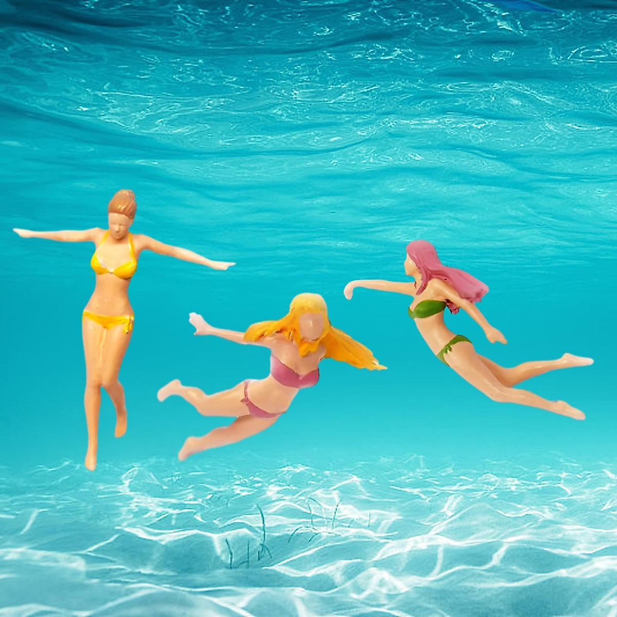 rockible 1:64 Girl Figure/64 Scale Miniature Model Figures Resin People Miniature People Model for DIY Projects Diorama Scenery Fairy Garden Layout, Style D