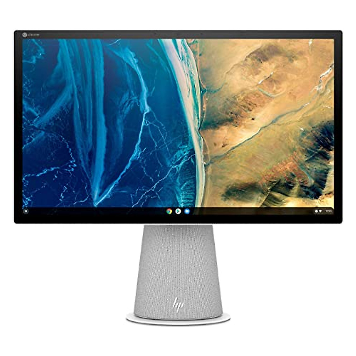 HP Chromebase 21.5 inch All-in-One Desktop 22-aa0010, Intel Pentium Gold 6405U, 4GB RAM, 64GB eMMC, Intel UHD Graphics, Chrome OS (Renewed)