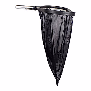 Poolmaster 21196 Heavy-Weight Deluxe Aluminum Swimming Pool Leaf Rake, Premier Collection, Black